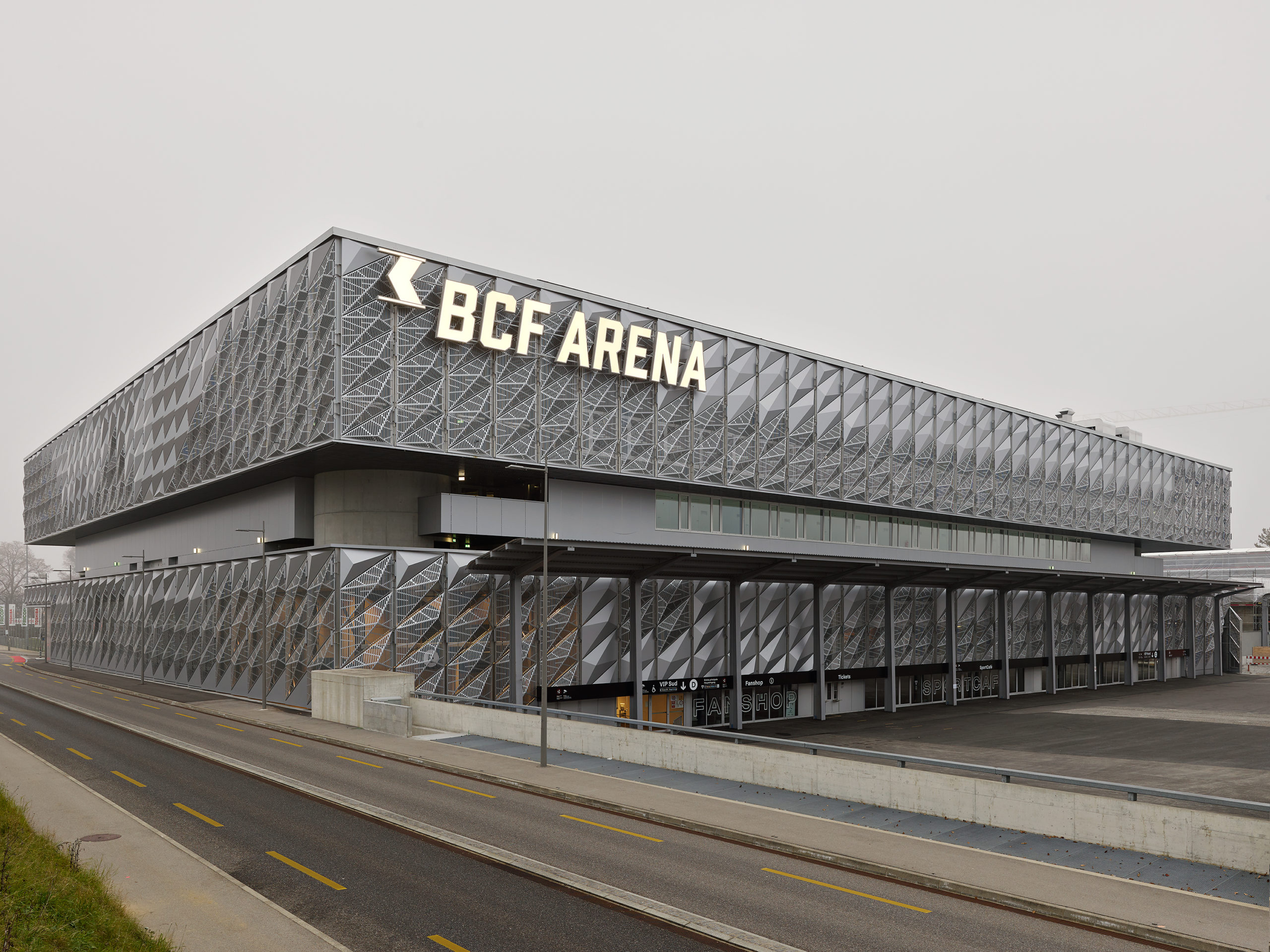 Patinoire BCF Arena - Patrick Magnin